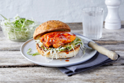 Spicy Chilli Chicken Burger with Slaw