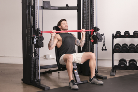 Tutorial: Smith bar seated shoulder press