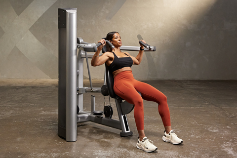 Tutorial: Seated machine shoulder press