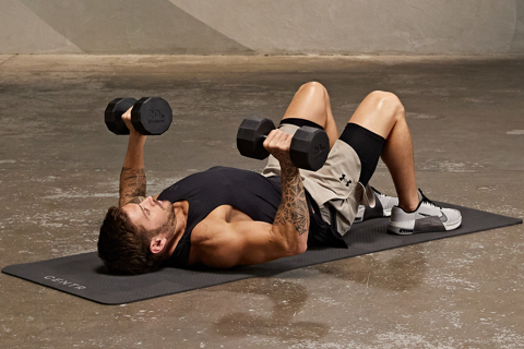 Tutorial: Dumbbell floor press