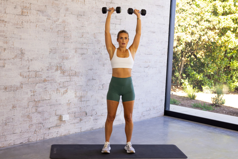 Tutorial: Dumbbell curl + Arnold press