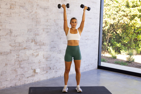 Tutorial: Dumbbell curl + reverse press