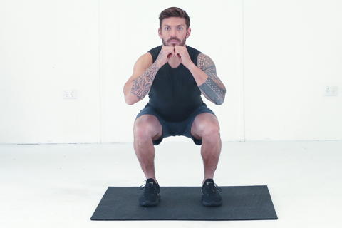 Tutorial: Wide to narrow squat