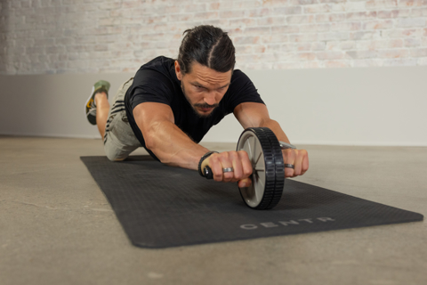 5 ab roller exercises for a strong core