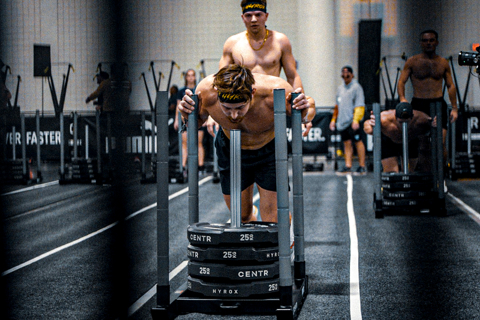 HYROX station guides: Sled push