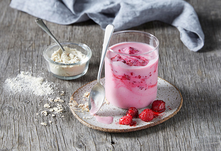 Vanilla & Raspberry Swirl Smoothie